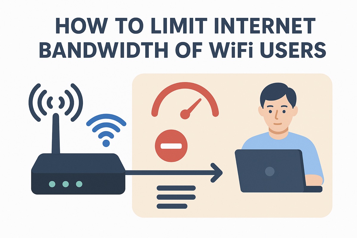 How To Limit Internet Bandwidth Of WiFi Users