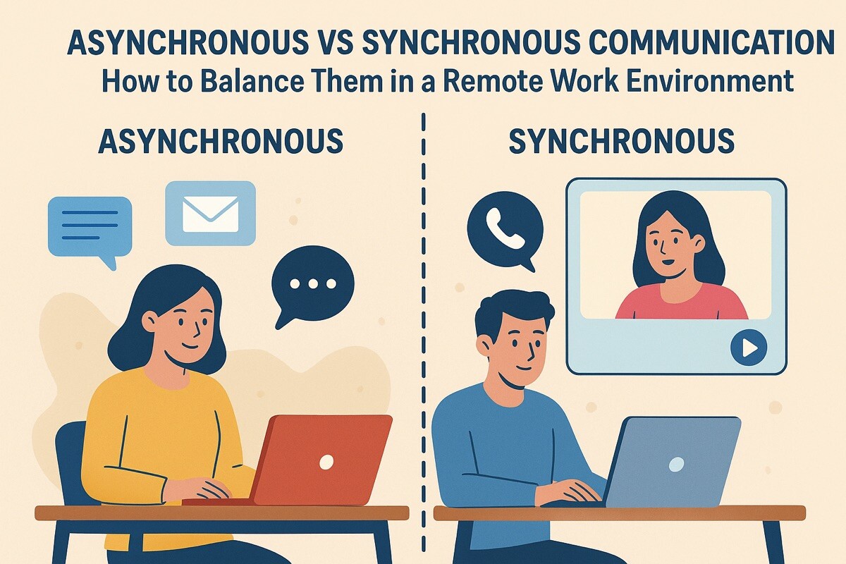 Asynchronous vs Synchronous Communication: How to Balance Them in a ...