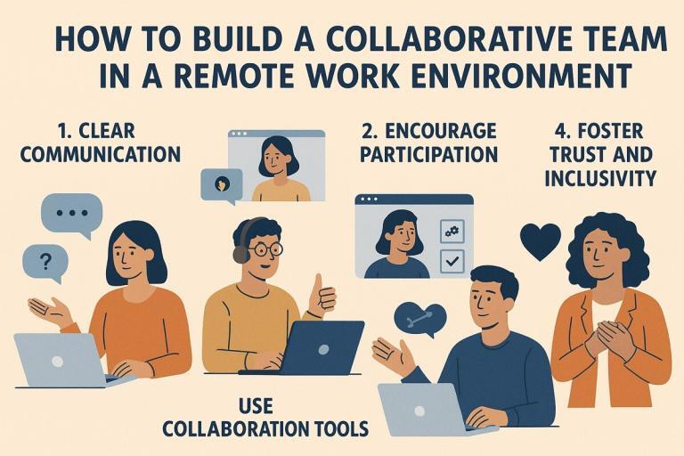 How to Build a Collaborative Team in a Remote Work Environment