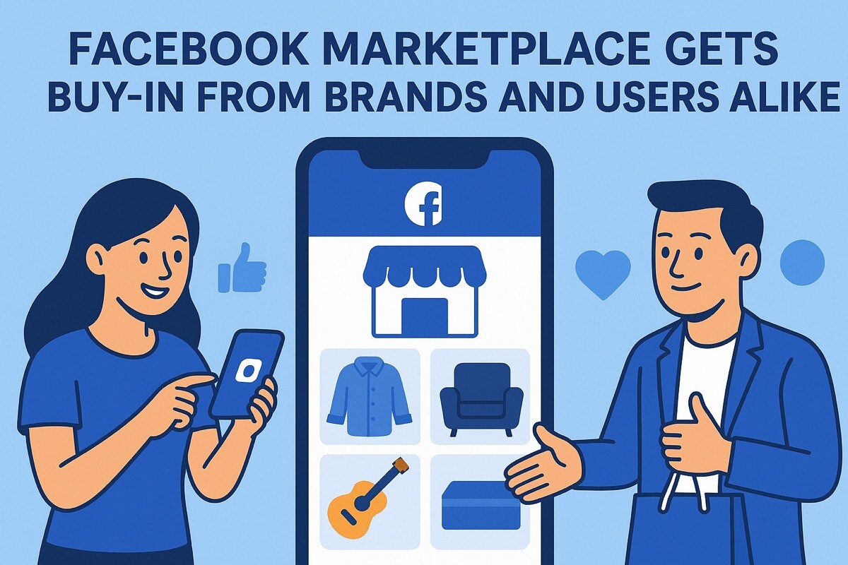 Facebook Marketplace Gets Buy-In From Brands and Users Alike
