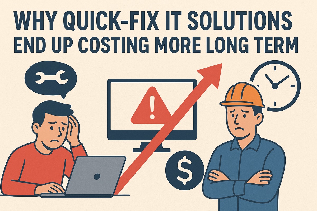 Why Quick-Fix IT Solutions End Up Costing More Long Term