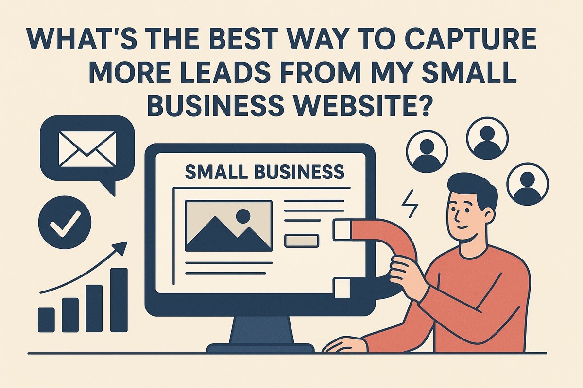 What's the Best Way to Capture More Leads from My Small Business Website