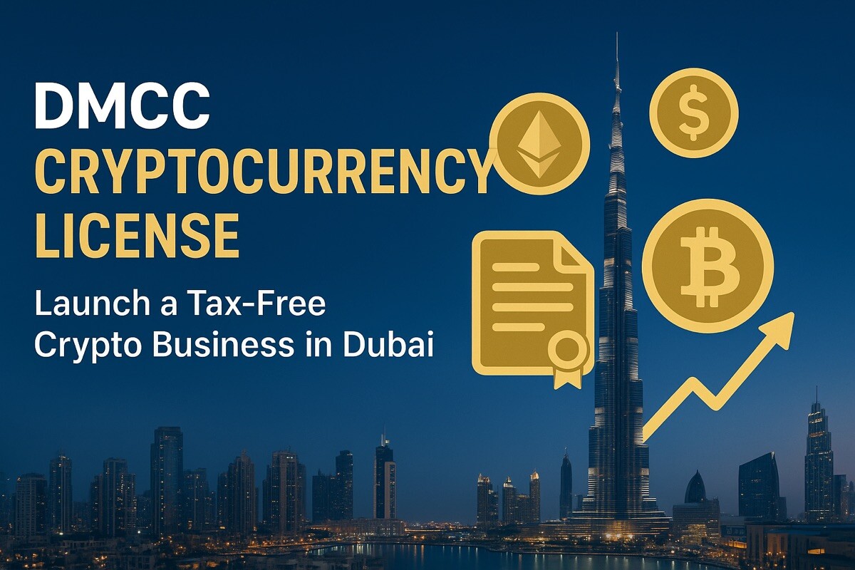 DMCC Cryptocurrency License – Launch a Tax-Free Crypto Business in Dubai