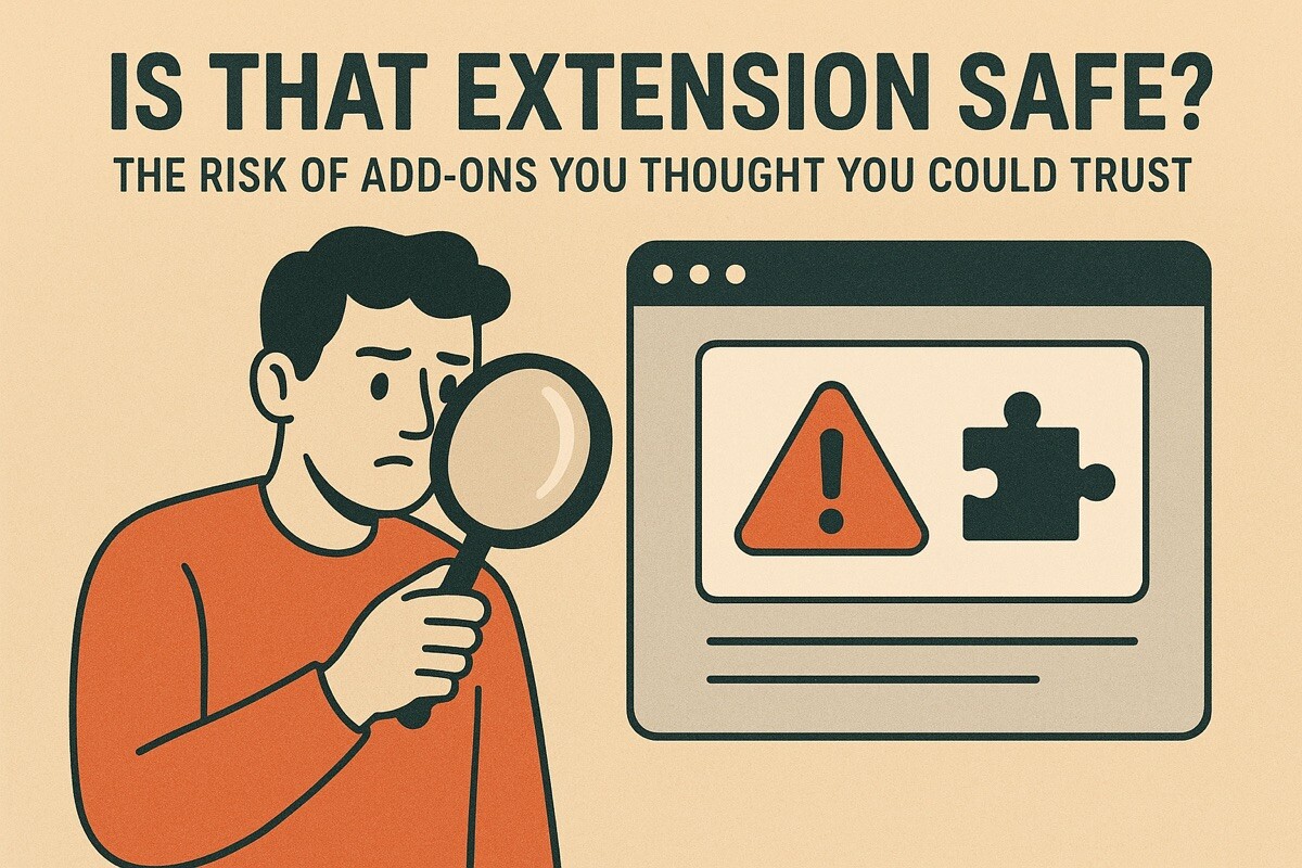 Is That Extension Safe? The Risk of Add-ons You Thought You Could Trust