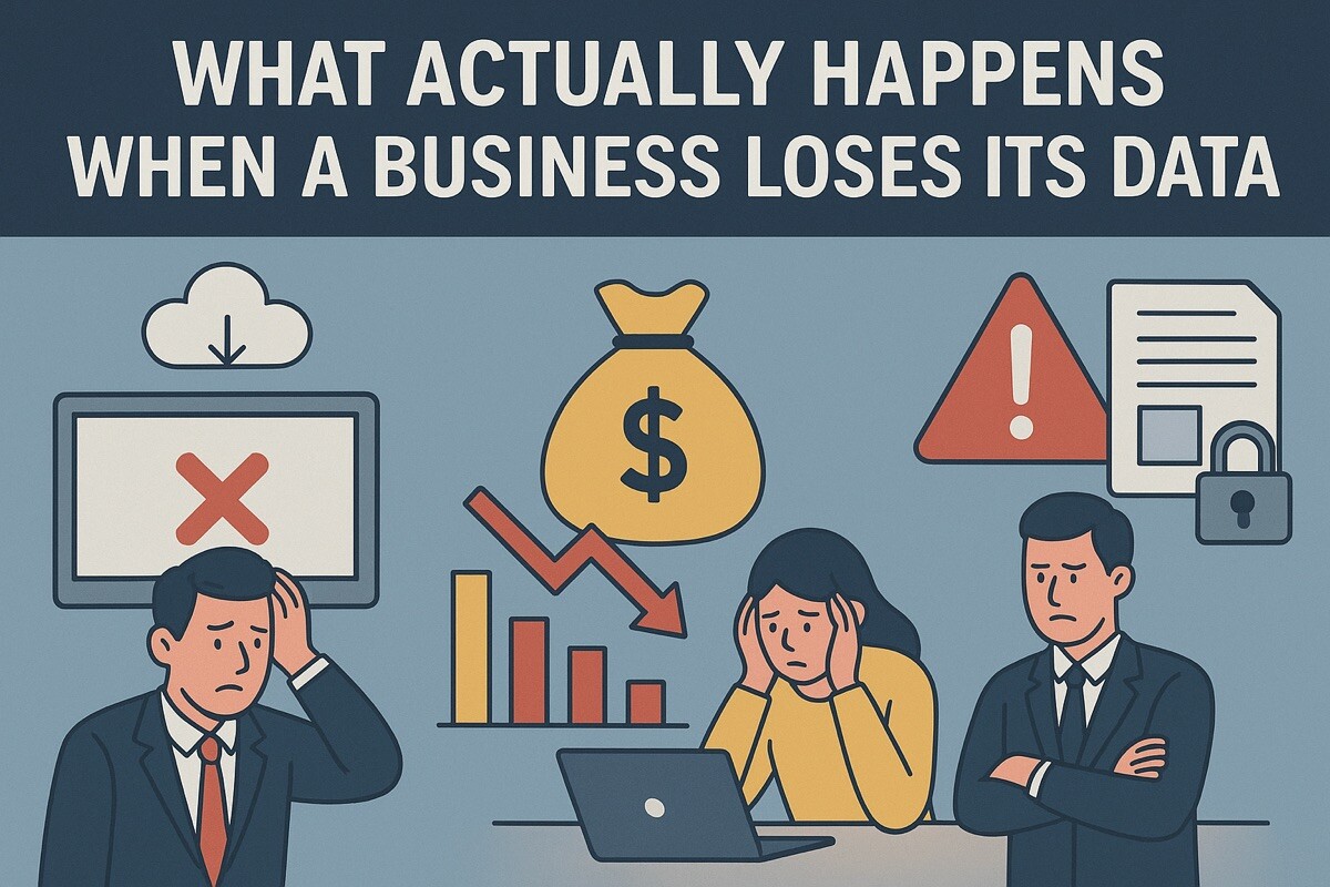 What Actually Happens When a Business Loses Its Data