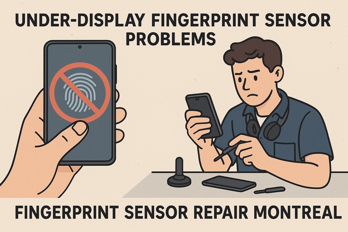 Under-Display Fingerprint Sensor Problems | Fingerprint Sensor Repair ...