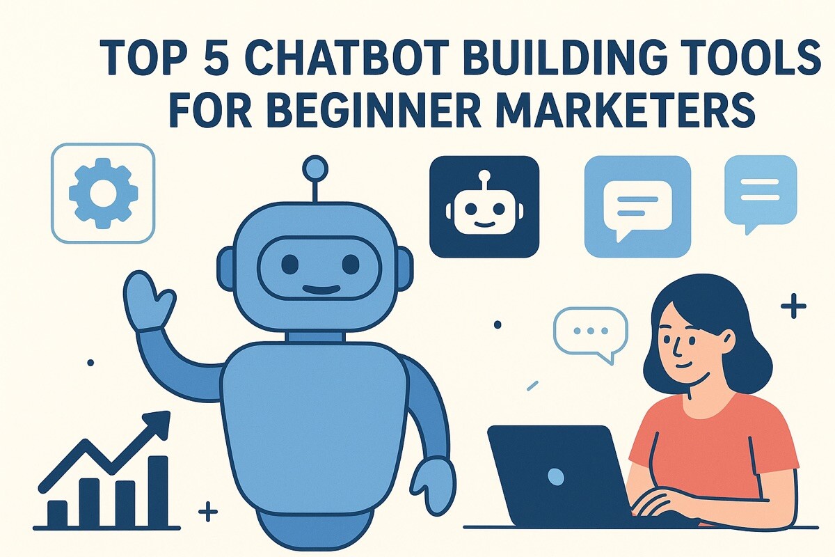 Top 5 Chatbot Building Tools For Beginner Marketers