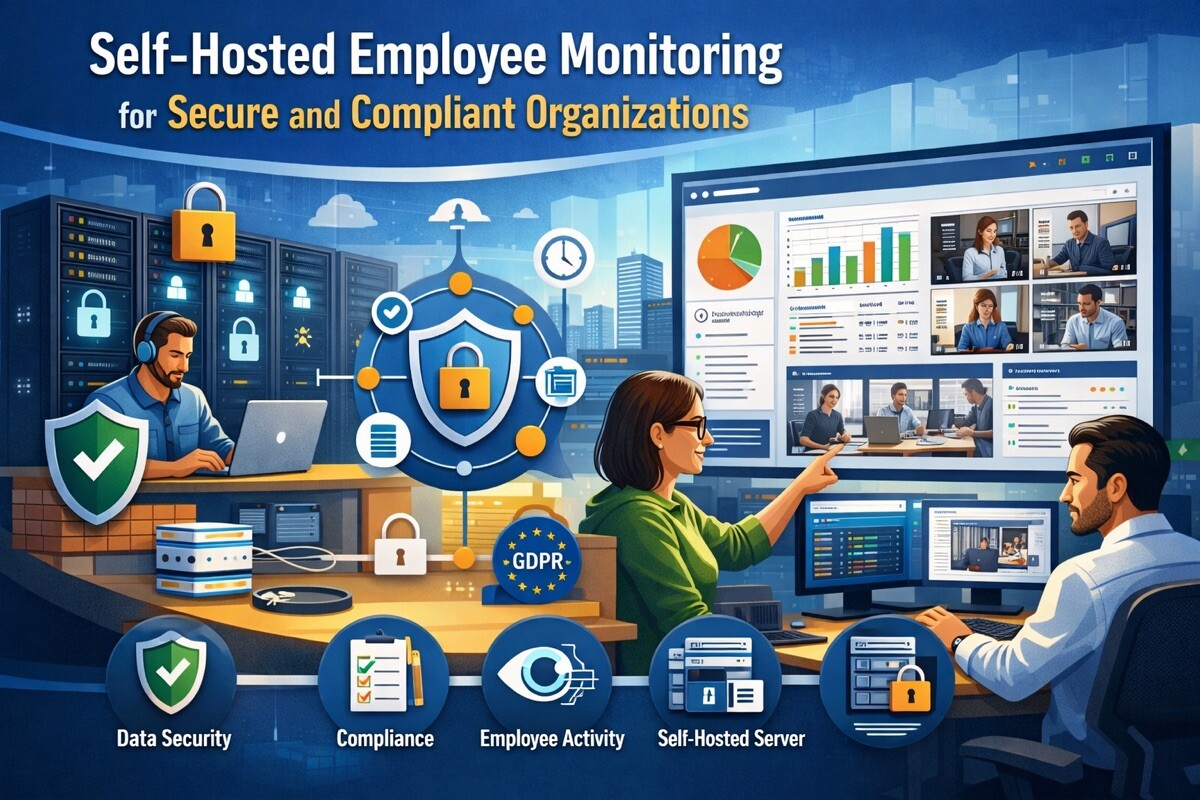 Self-Hosted Employee Monitoring for Secure and Compliant Organizations