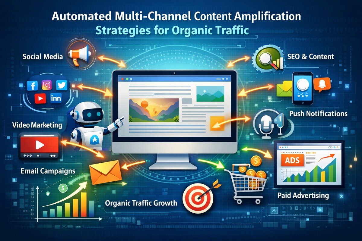 Automated Multi‑Channel Content Amplification Strategies for Organic ...